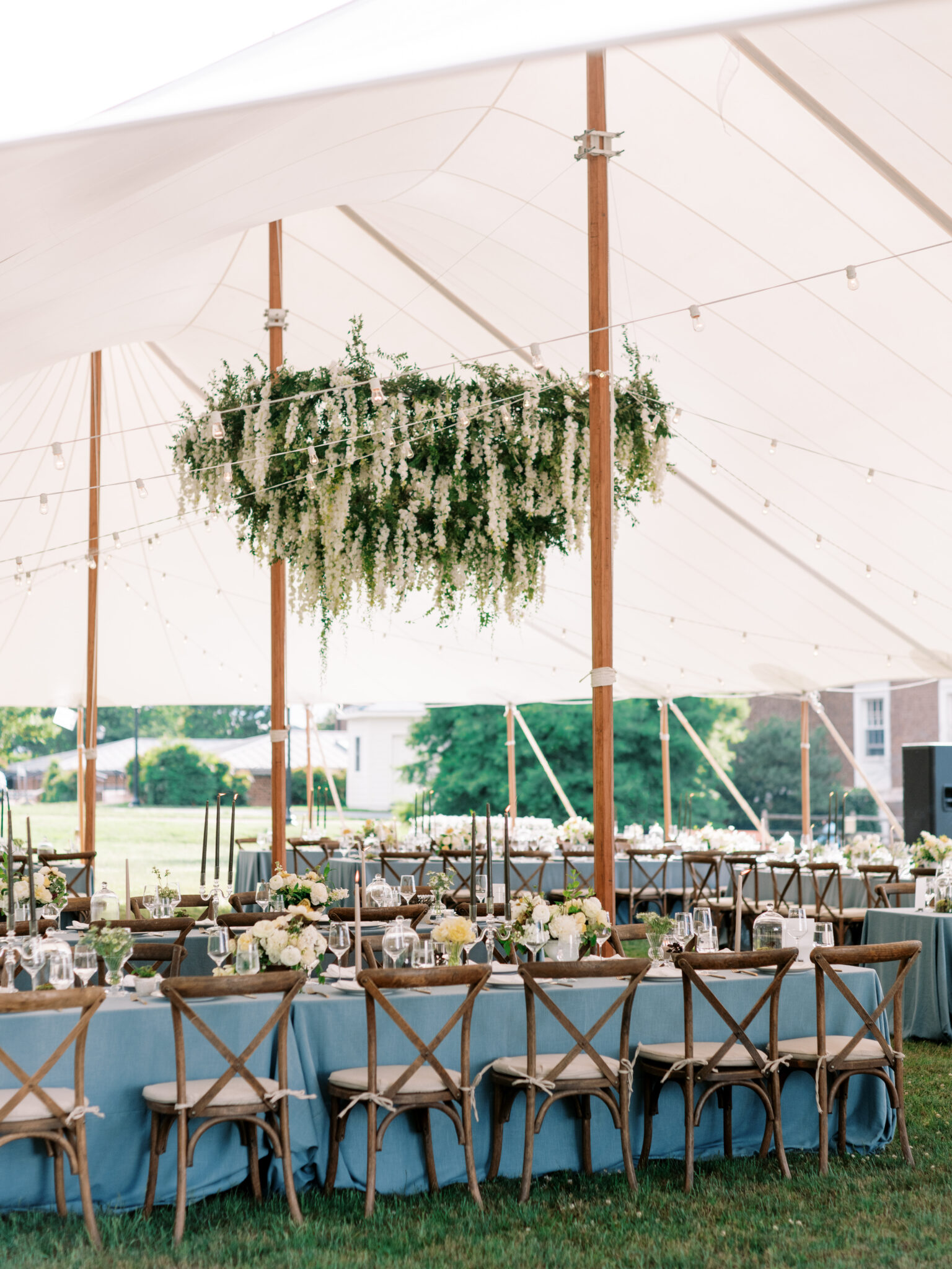 Elevated Floral Installations: Adding Drama to Your Wedding Day